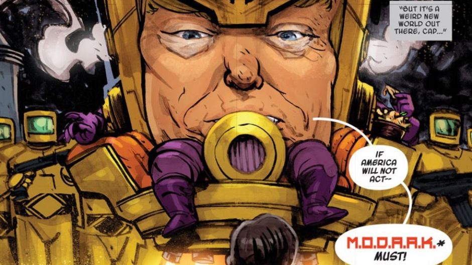 Karşınızda Marvel'ın Yeni Süper Kötüsü: Donald Trump – Kayıp Rıhtım