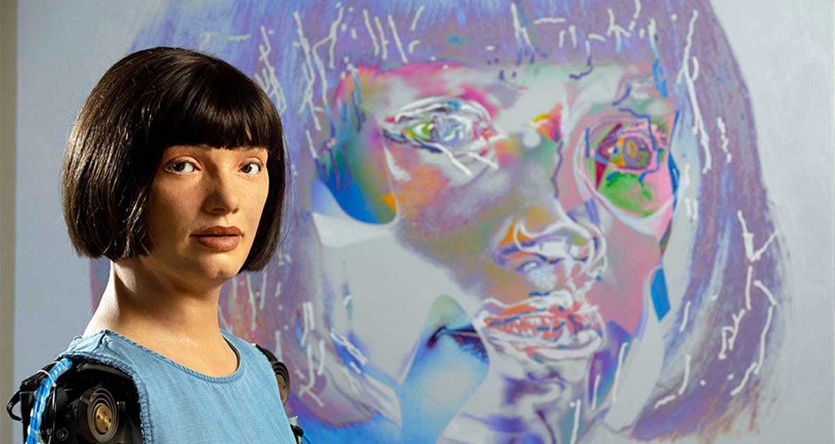 İlk Ressam Robot Sergi Açtı: "Sanat sadece insana mı ait?" – Kayıp Rıhtım