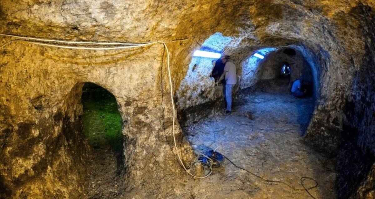 Konya'da Tesadüf Eseri Yer Altı Şehri Keşfedildi