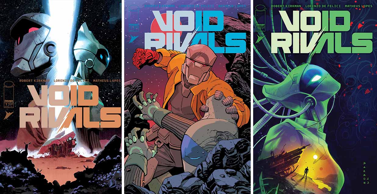 Void Rivals: Robert Kirkman'dan Yeni Çizgi Roman Serisi