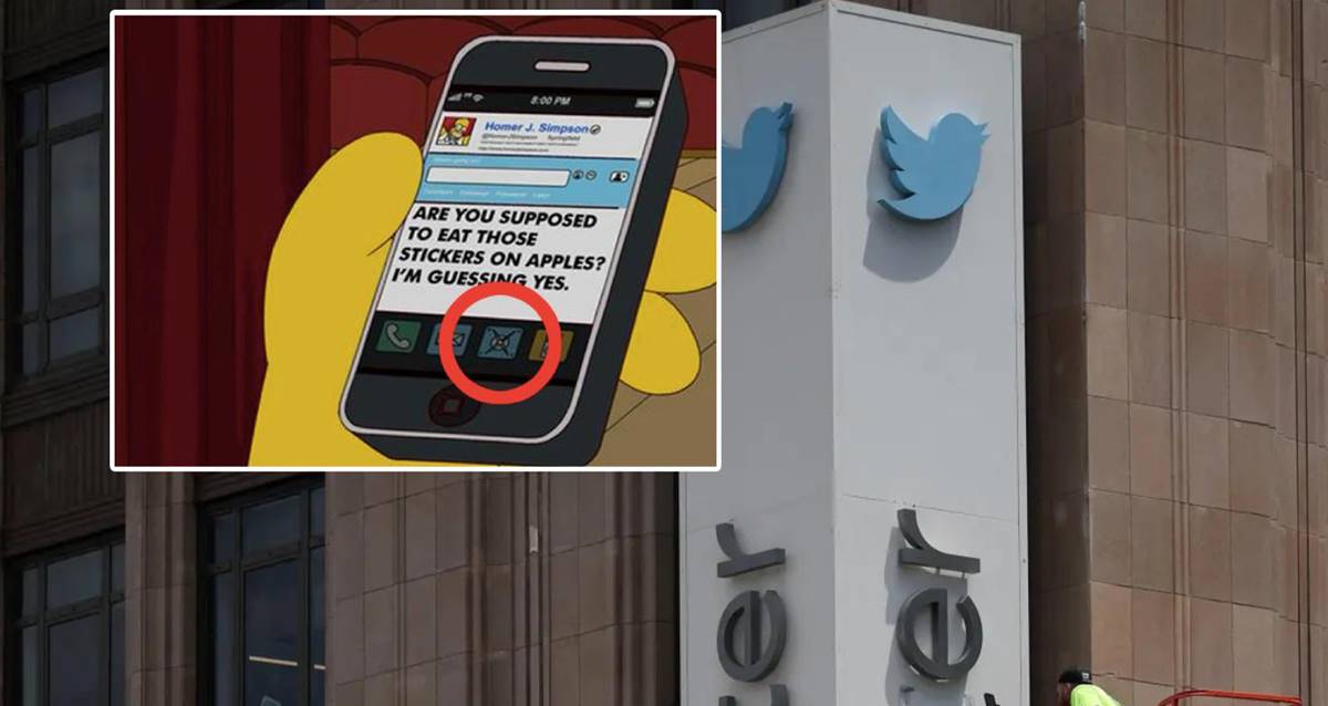 The Simpsons, Twitter'ın Yeni Logosunu Öngördü