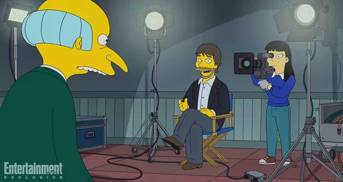 Peter Jackson The Simpsons Dizisine Konuk Oldu