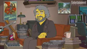 Peter Jackson The Simpsons Dizisine Konuk Oldu