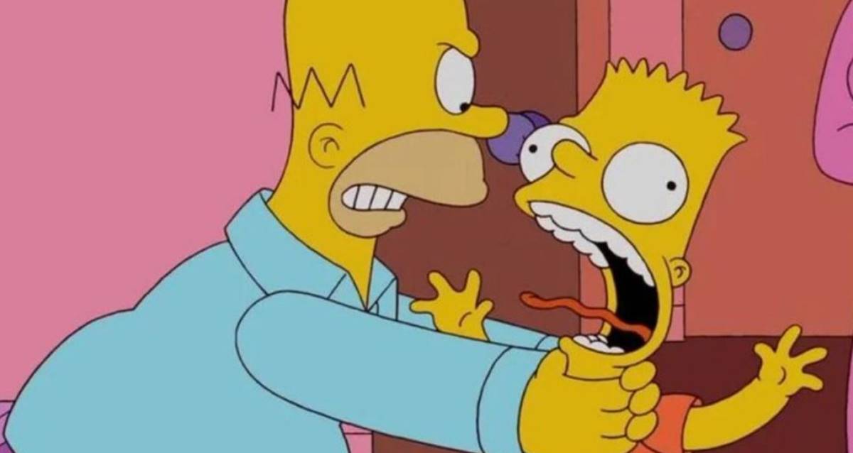 The Simpsons'ta Artık Homer Bart'ı 'Boğmayacak'