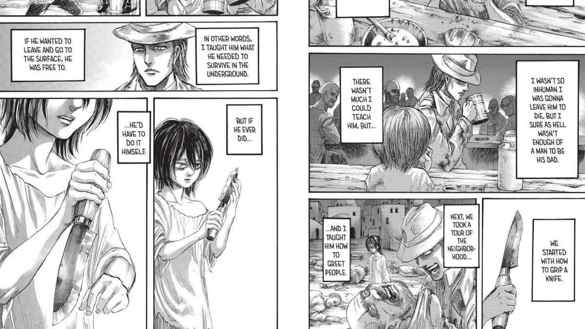 Levi Ackerman'ı Anlatan Attack on Titan Manga Bölümü Yayında