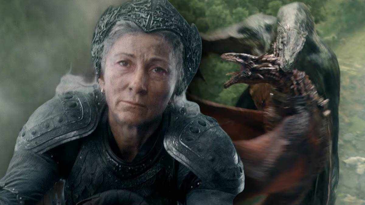 House of the Dragon'da Rhaenys ve Meleys'in Sonu Kesilmiş
