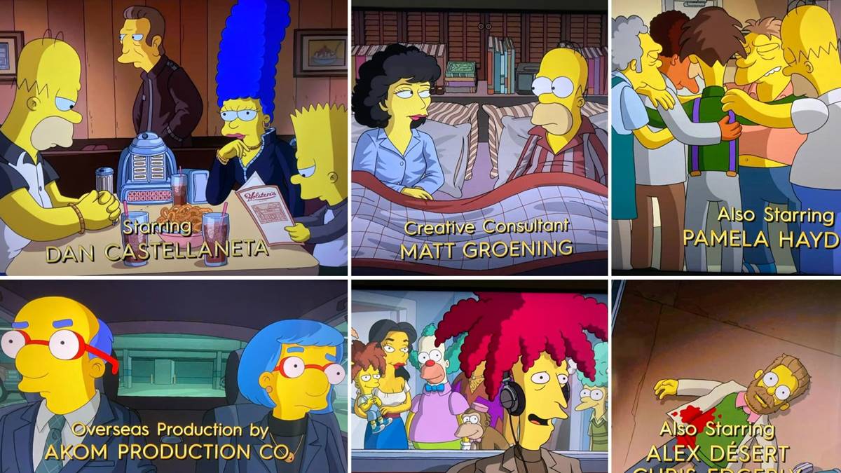 The Simpsons 36. Sezon Final Parodileri ile Başladı
