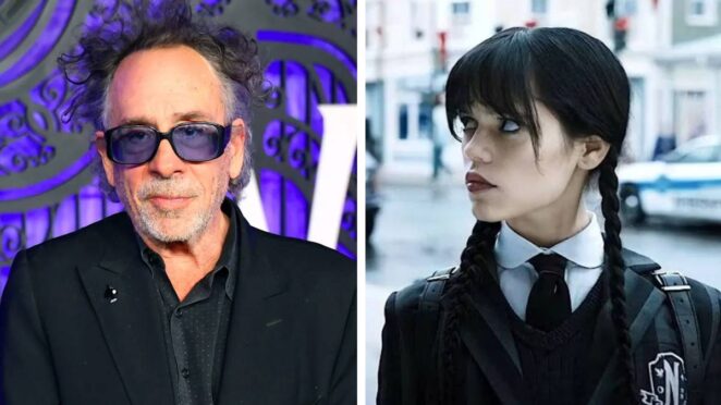Tim Burton, Wednesday 2. Sezon Yönetmen Koltuğunda