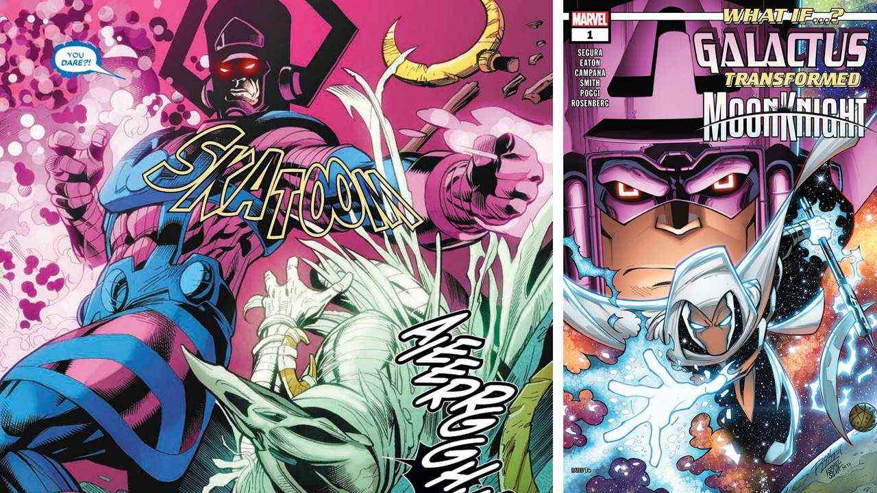 What If...? Galactus Transformed Moon Knight Çıktı
