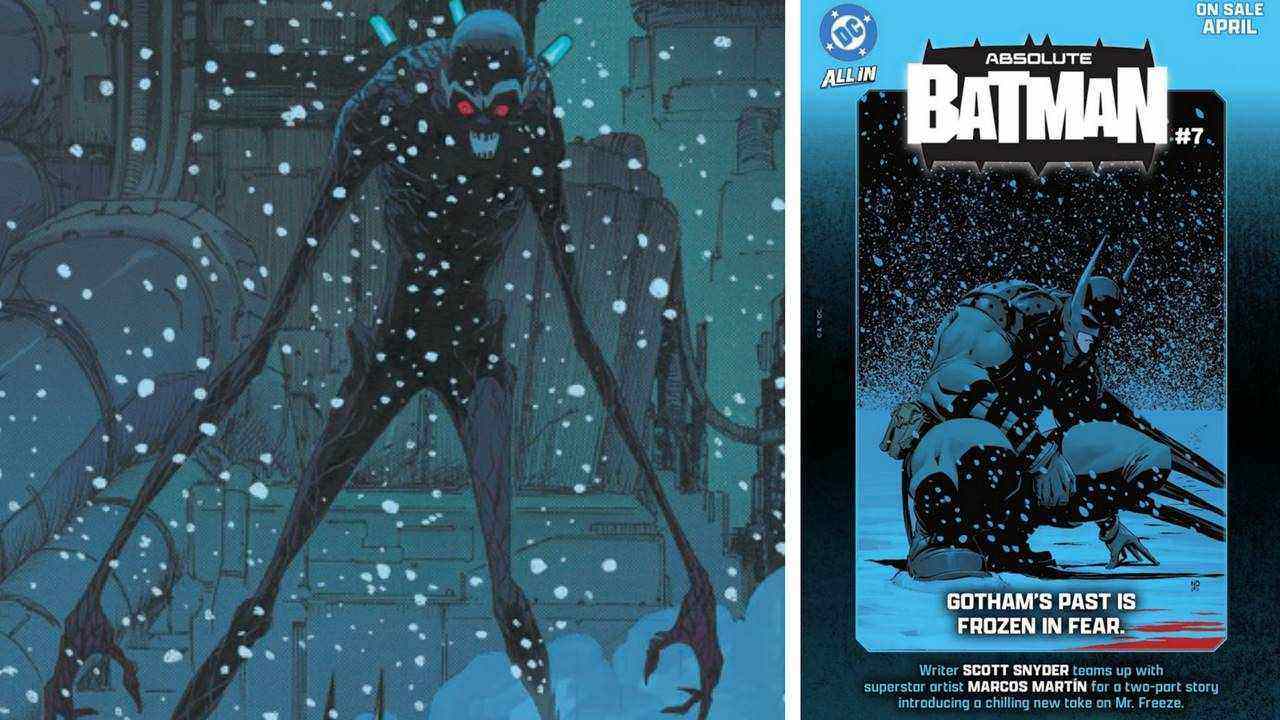 Absolute Batman, Nosferatu Esintili Mr. Freeze'i Tanıtıyor