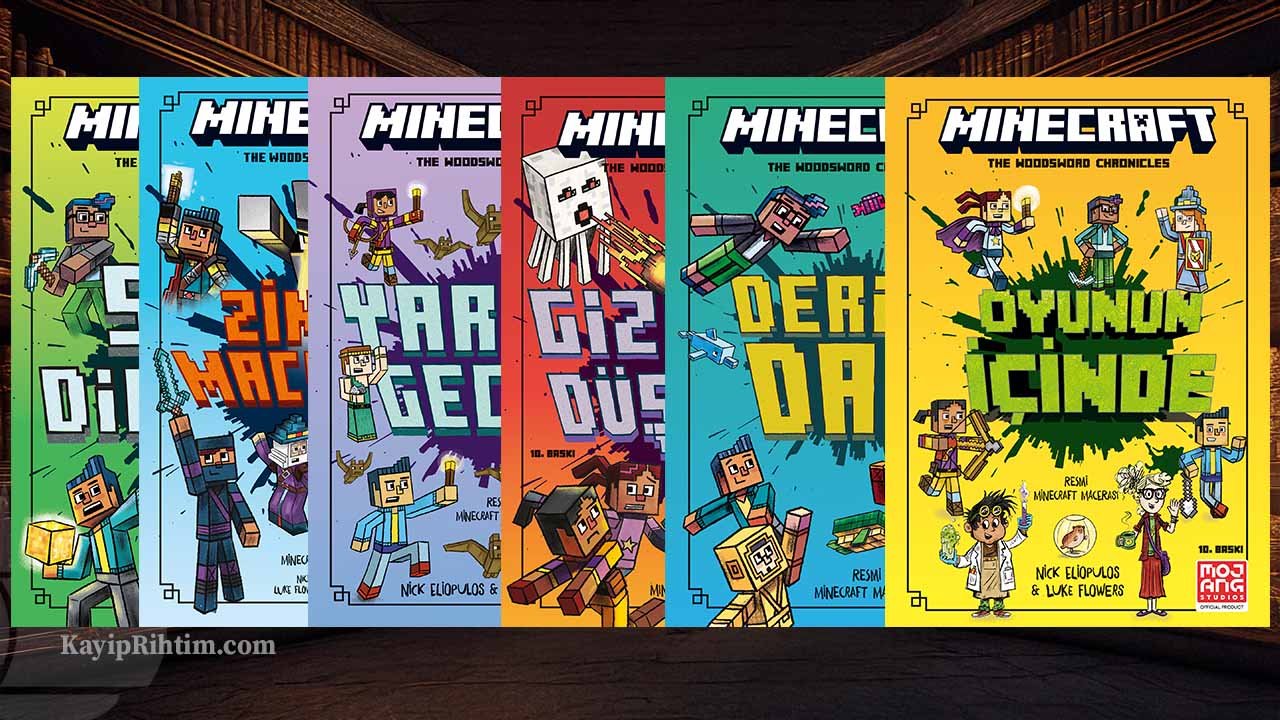 Mega Minecraft Küpü: 12 Kitaplık Özel Set Okurla Buluştu