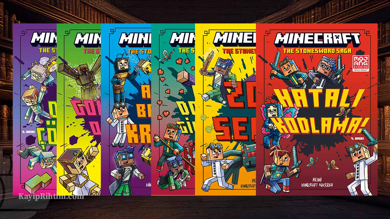 Mega Minecraft Küpü: 12 Kitaplık Özel Set Okurla Buluştu