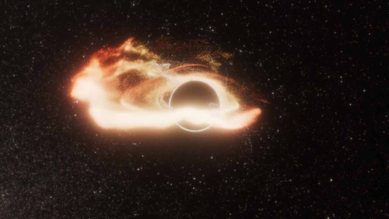 Derin Uzayda Saklanan Dev Bir Kara Delik Keşfedildi