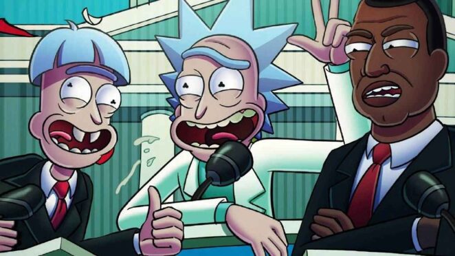 President Curtis Dizisi ile Yeni Rick & Morty Yapımı Yolda